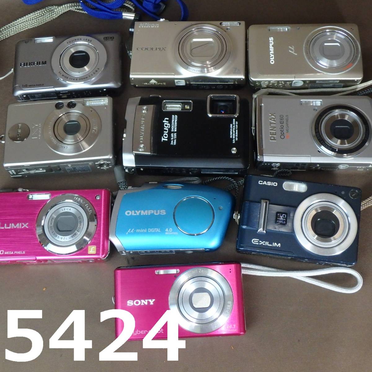 Yahoo!オークション - FK-5424 美品多数 動作品など デジカメまとめて ...