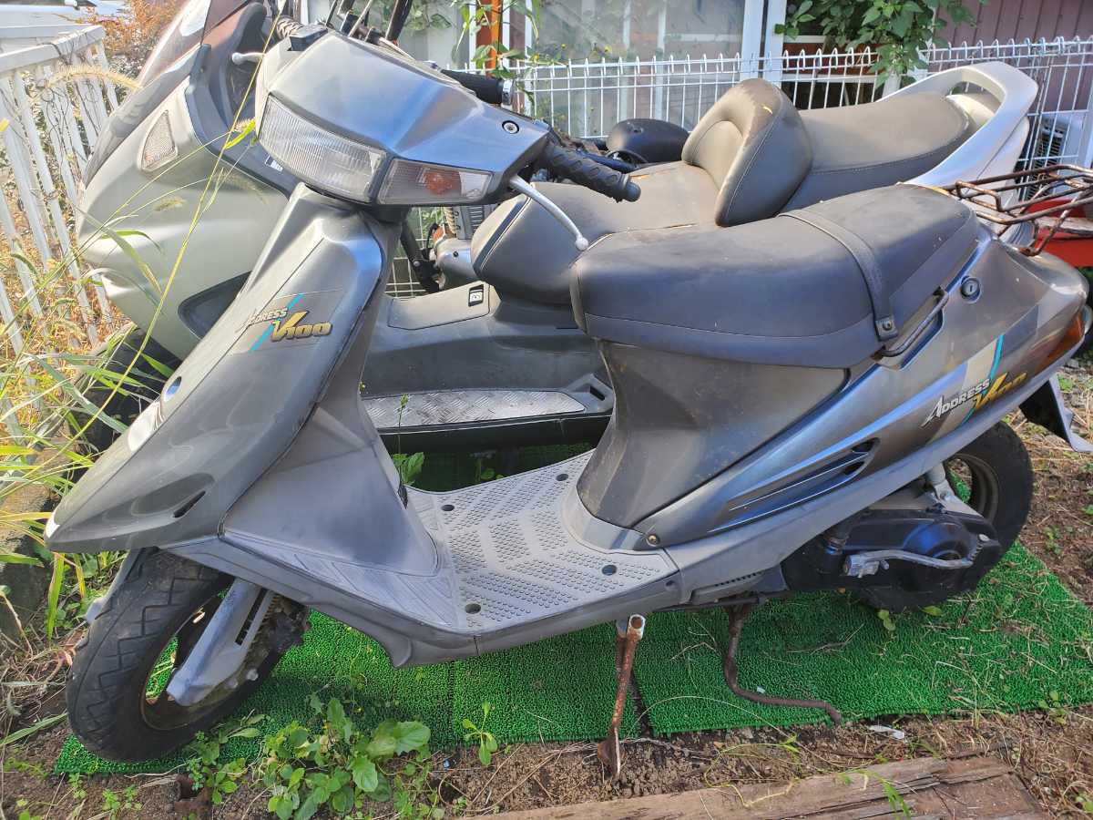 Yahoo オークション スズキ アドレスv100 Ce11a 現状渡し 鍵新品 書