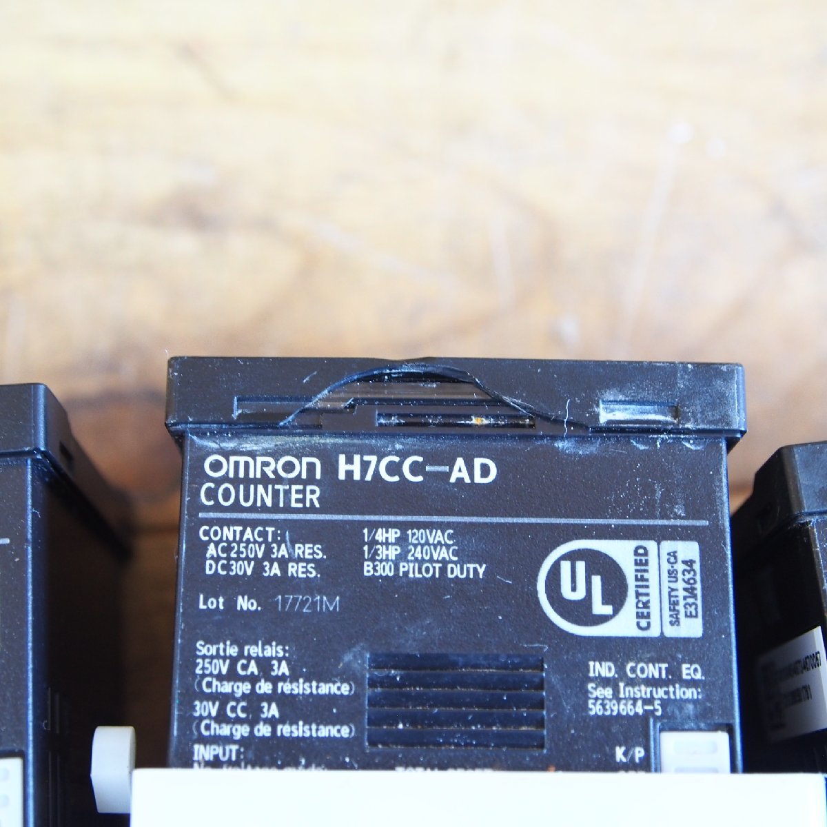 Yahoo!オークション - 【1W1104-28@】 OMRON オムロン カウンター H7C...