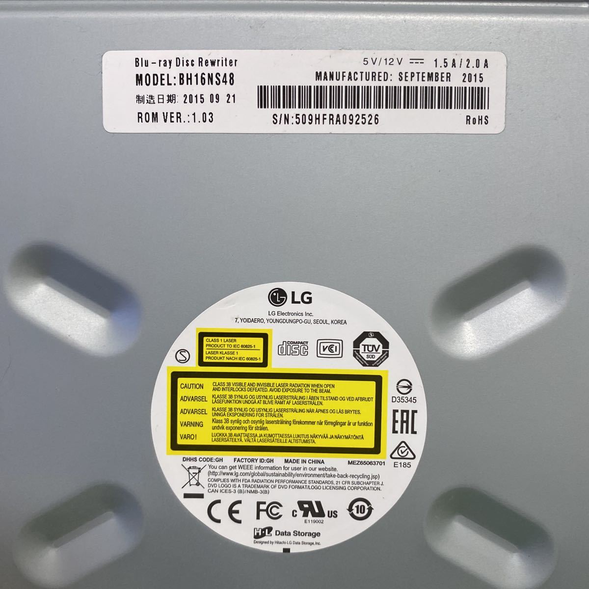 Yahoo!オークション - BV-454 激安 Blu-ray ドライブ DVD デスクトップ...