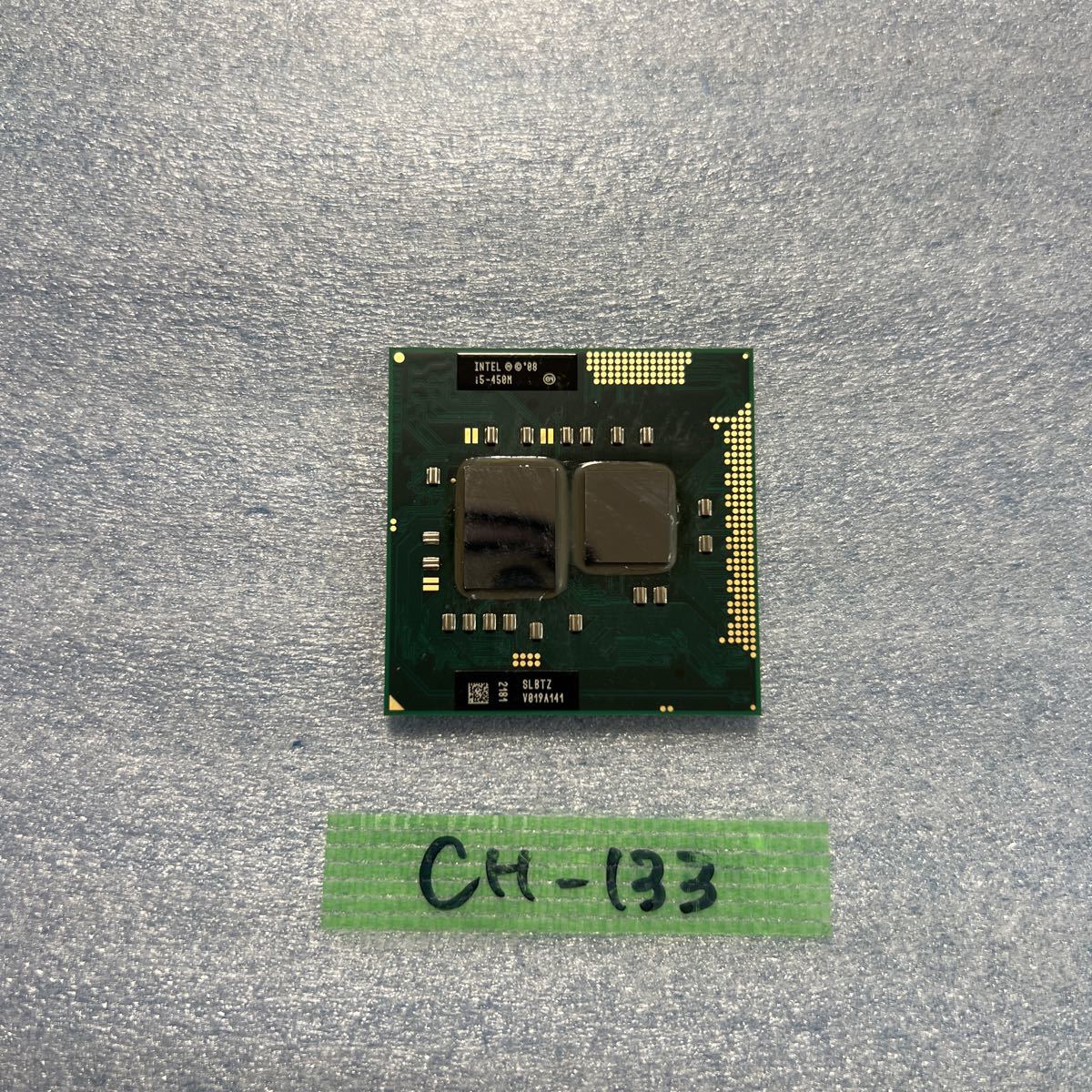 Yahoo!オークション - CH-133 激安 CPU Intel Core i5 450M SLBTZ 動作...