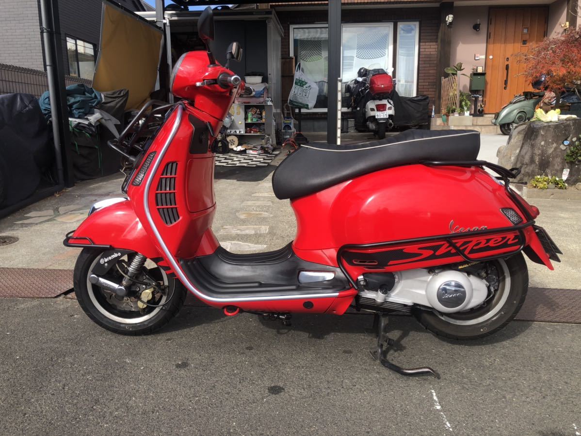 Yahoo!オークション - vespaベスパgts250ieスーパーカスタム仕様売り切...