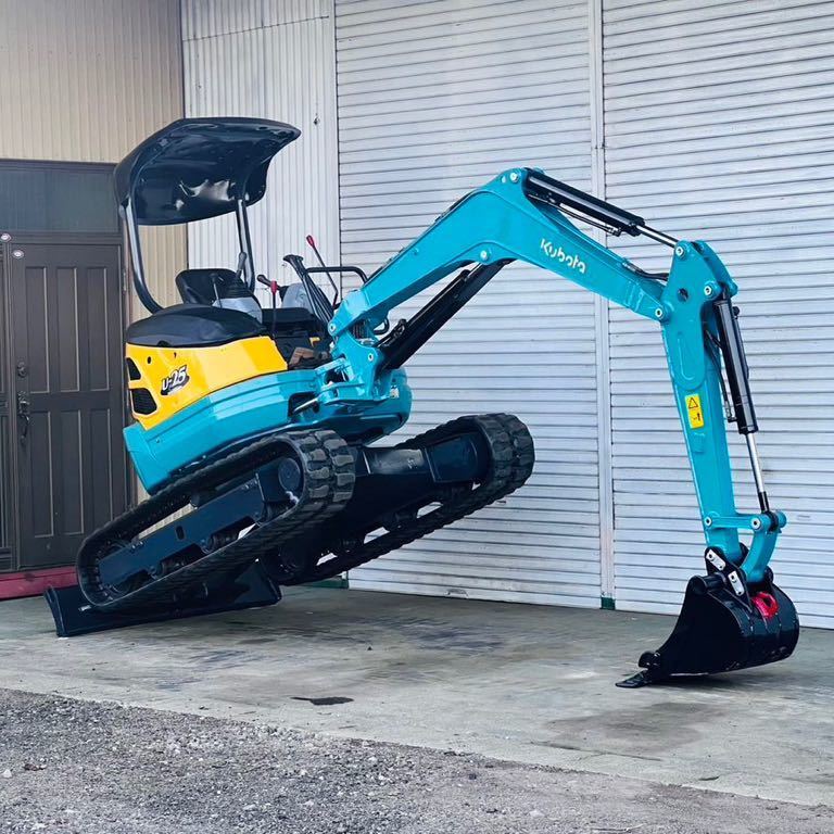 KUBOTA U25クボタ 油圧ショベル ミニユンボ LED 倍速付き 4Way(建設機械、重機)｜売買されたオークション情報、yahooの商品情報をアーカイブ公開 - オークファン ...