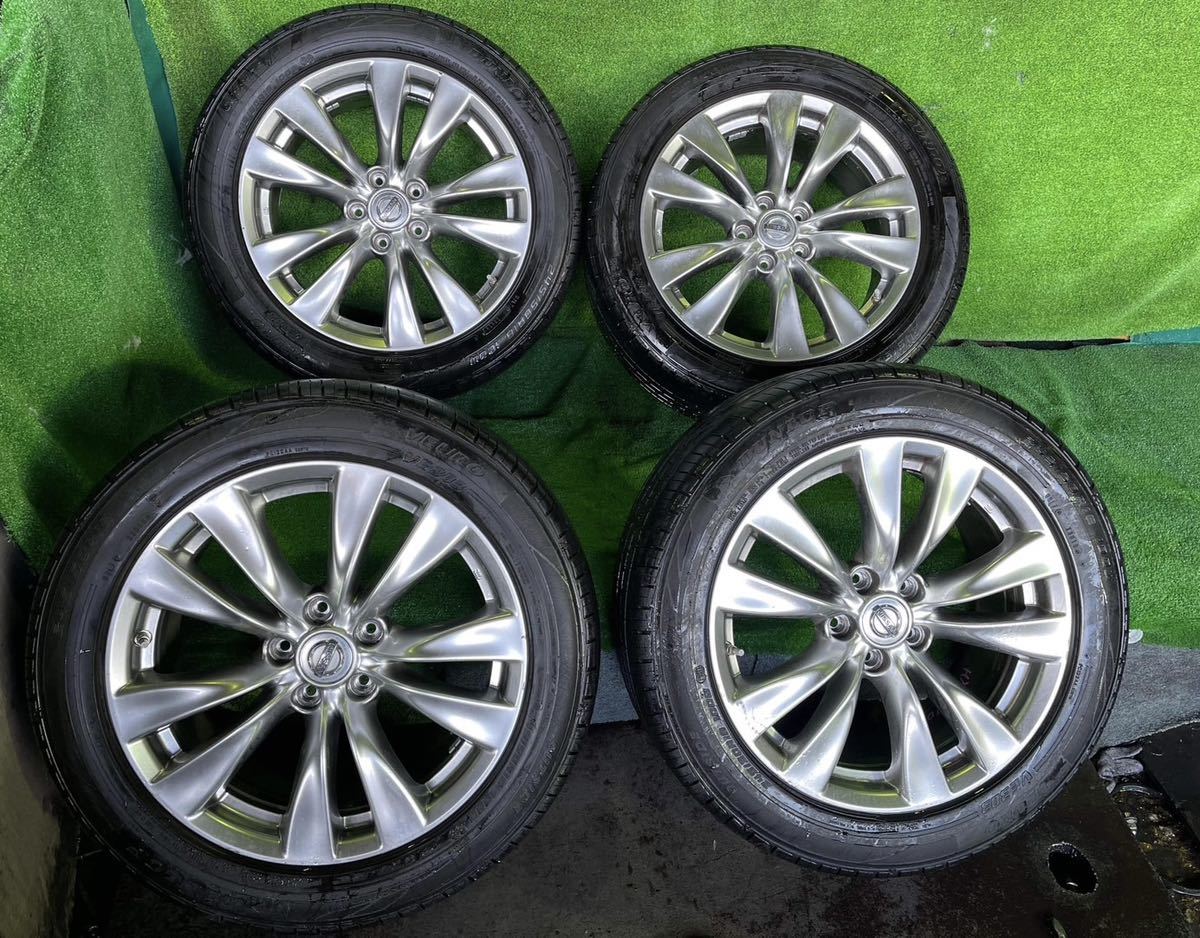 Yahoo!オークション - HY51 フーガ ハイブリッド HV 純正18インチ ダン...