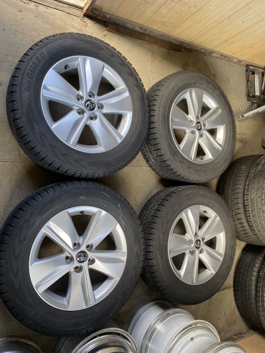 ヨコハマ 225/65R17スタッドレストヨタ 60系ハリアー 純正ホイール 17インチ 7J PCD114.3 +39 2017年(スタッドレスタイヤ)｜売買されたオークション情報 ...