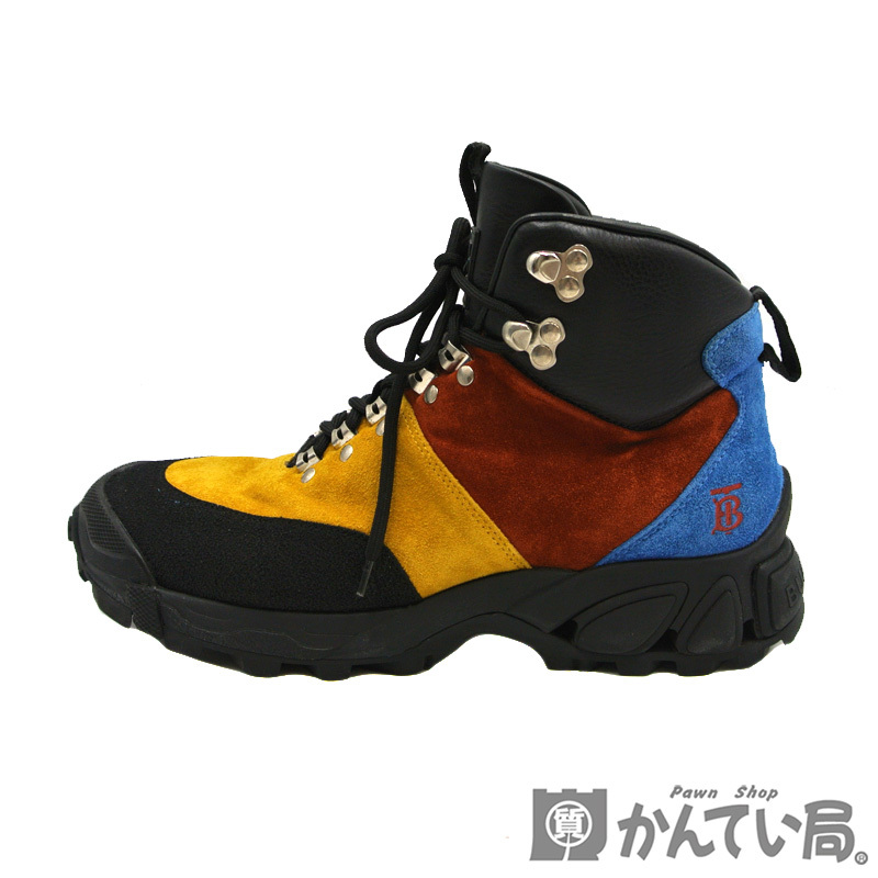Yahoo!オークション - 13967 BURBERRY【バーバリー】スニーカー ブーツ...