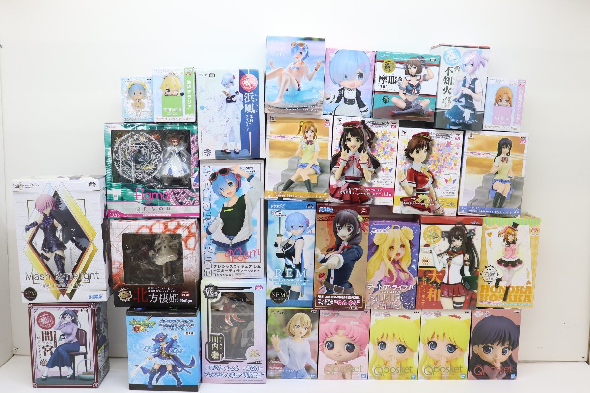 Yahoo!オークション - 27JD #4 美少女フィギュア プライズ 29体 まとめ...