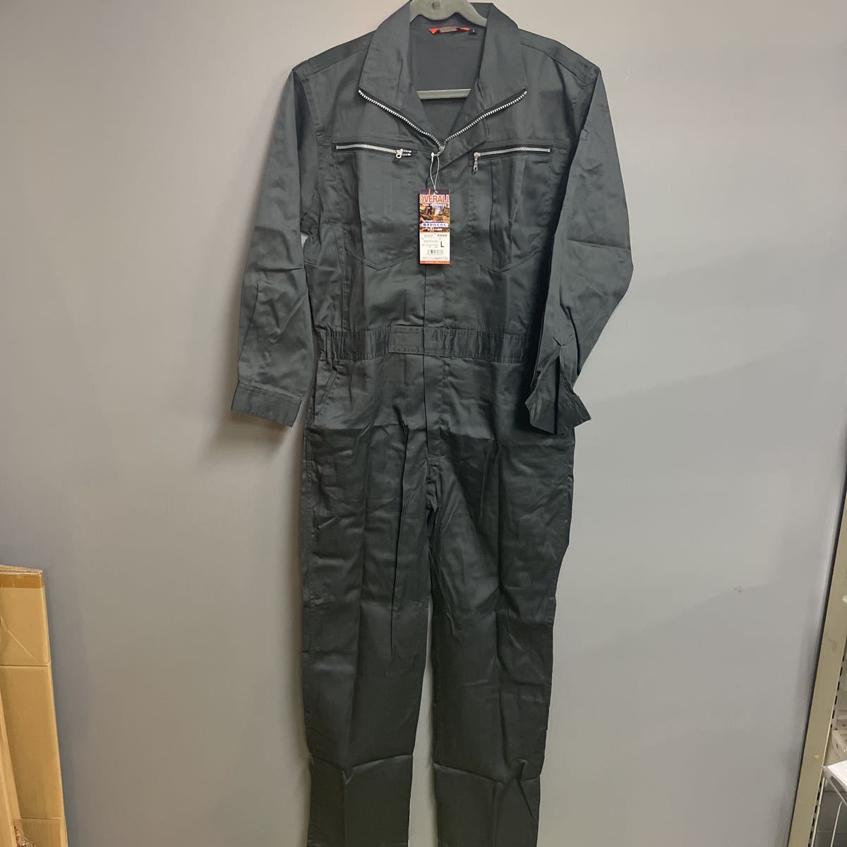 Yahoo!オークション - 9900 つなぎ SOWA size L color チャコールグレ...