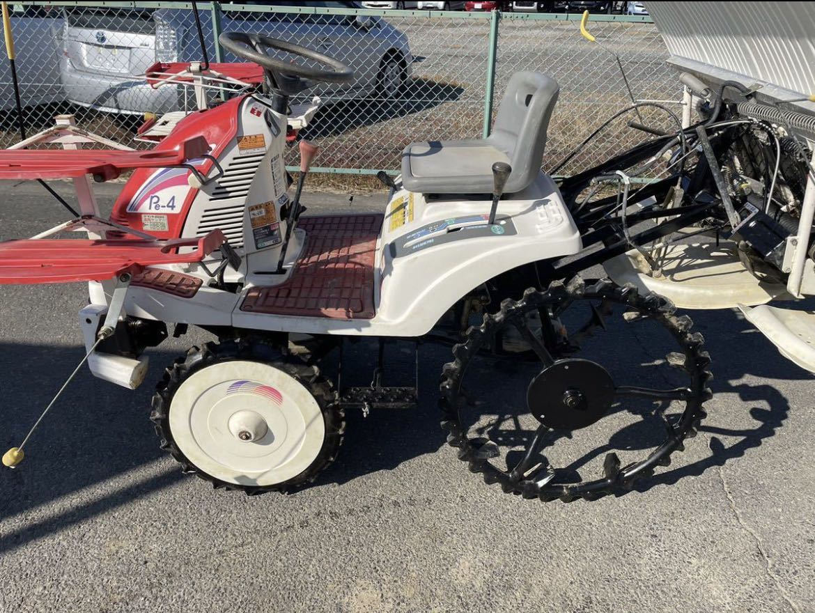 Yahoo!オークション - YANMAR ヤンマー 田植え機Pe-4 Pe-4A 乗用田植...