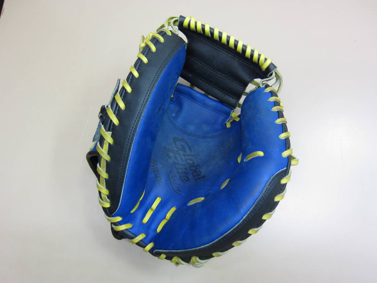Yahoo!オークション - K119[06](グローブ) 中古品 MIZUNO グローバルエ...