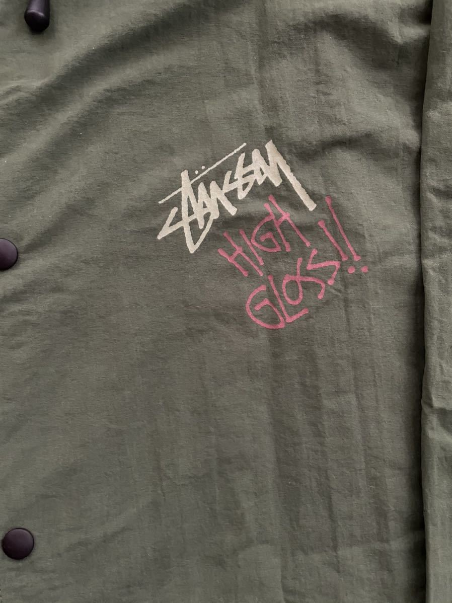 80s STUSSY スプレー缶 ナイロンジャケット 緑 XL|Yahoo!フリマ 80s STUSSY スプレー缶 ナイロンジャケット 緑 XL|Yahoo!フリマ