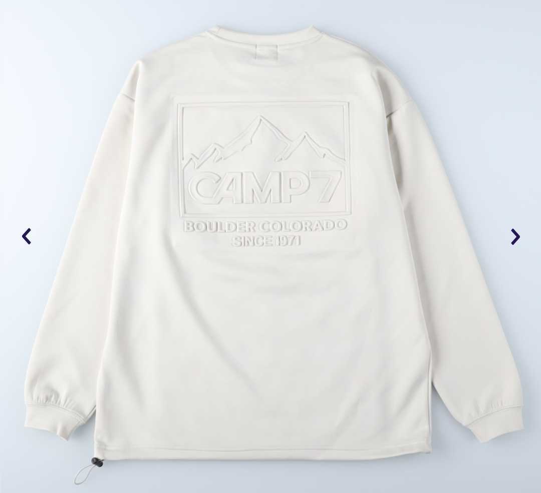 Yahoo!オークション - CAMP7 キャンプセブン エンボスロゴロンT