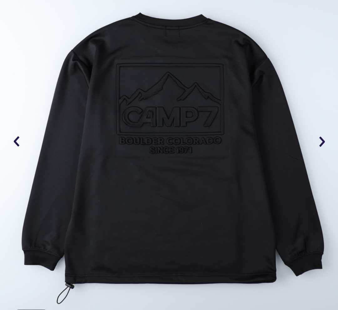 Yahoo!オークション - CAMP7 キャンプセブン エンボスロゴロンT 男女兼...