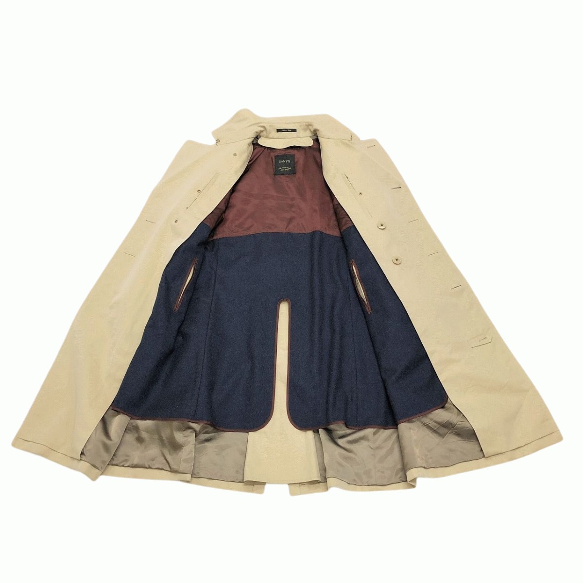 Yahoo!オークション - SANYO COAT サンヨー 100年コート ライナー付き ...