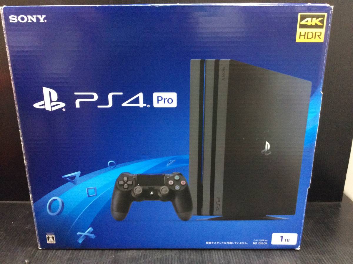 Yahoo!オークション - 1円スタート 中古 SONY PS4 Pro CUH-7200BB01 ジ...
