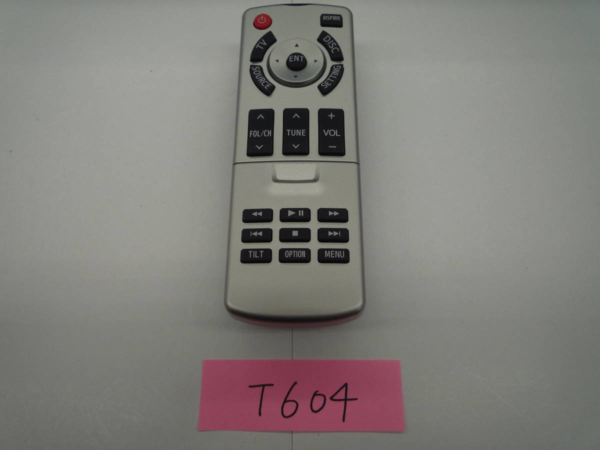 Yahoo!オークション - 『T604』トヨタ TOYOTA リアエンタメ用リモコン ...