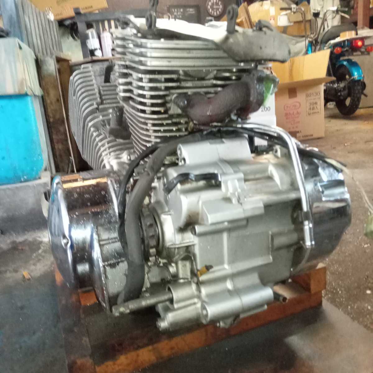 Yahoo!オークション - ヤマハ YAMAHA ドラッグスター250 エンジン VG02...