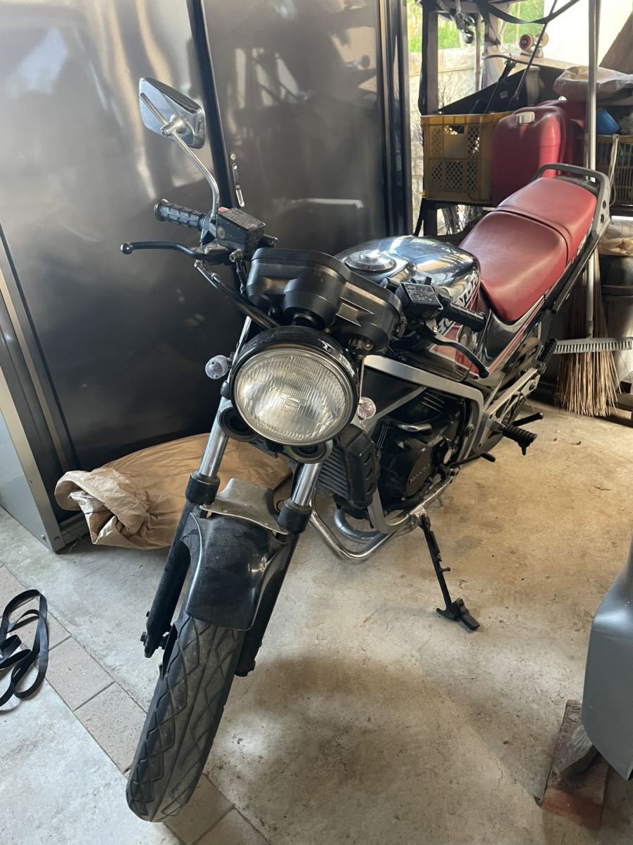 旧車 vt250z mc08 旧車 ホンダ 実動 書付き 社外マフラー 当時物 茨城発 vt250fc vt250fe vtz250 cbr400f cbx400 cb250t 250cc ...