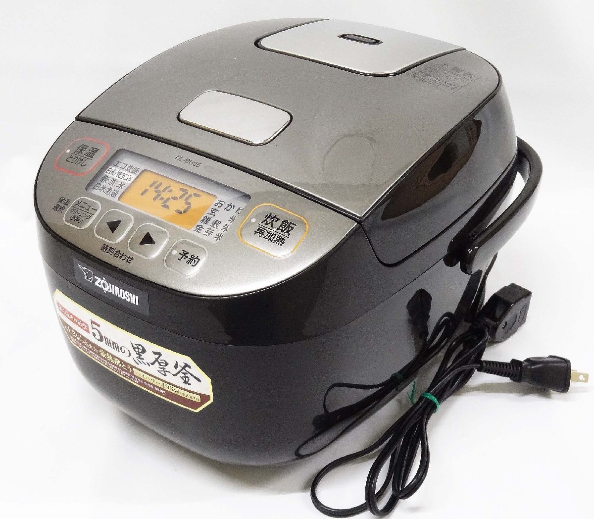 Yahoo!オークション - 象印 マイコン炊飯器ジャー NL-BU05 2019年製 0....
