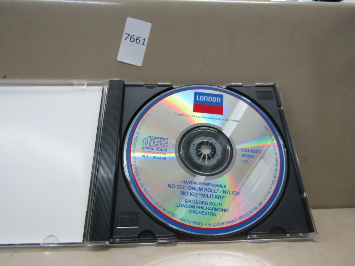 Yahoo!オークション - 7661 非売品CD ハイドン 交響曲第100 102 103番 ...