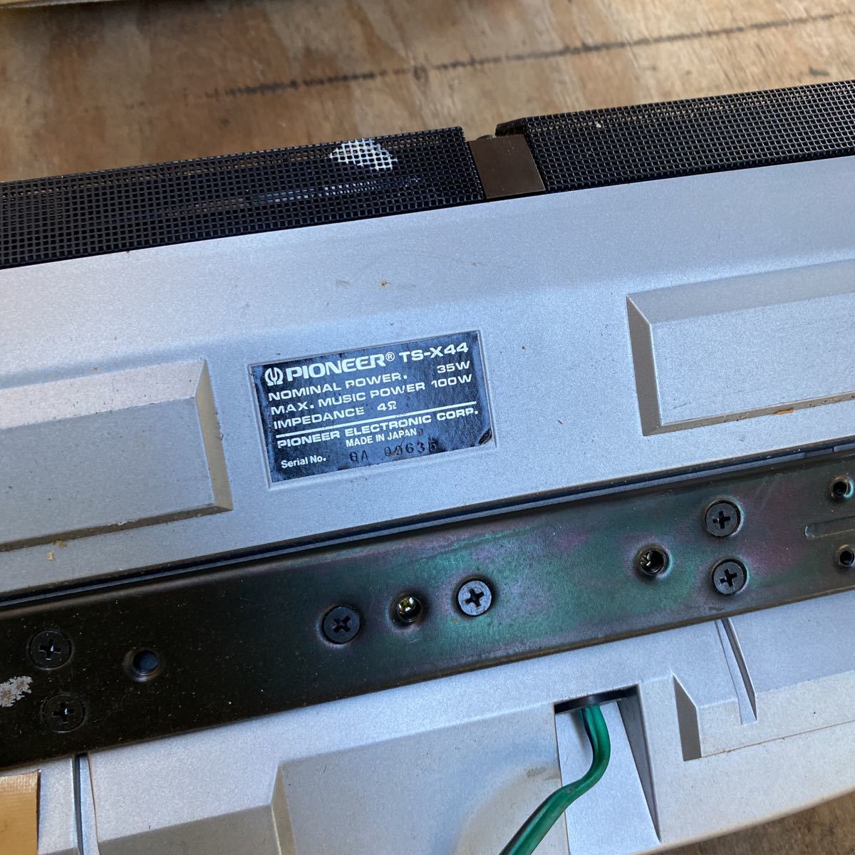 Yahoo!オークション - 旧車スピーカー街道レーサーPIONEER TS-X44