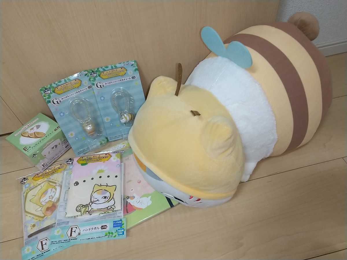 Yahoo!オークション - 激安処分 夏目友人帳 みつばち ニャンコ先生 ぬ...