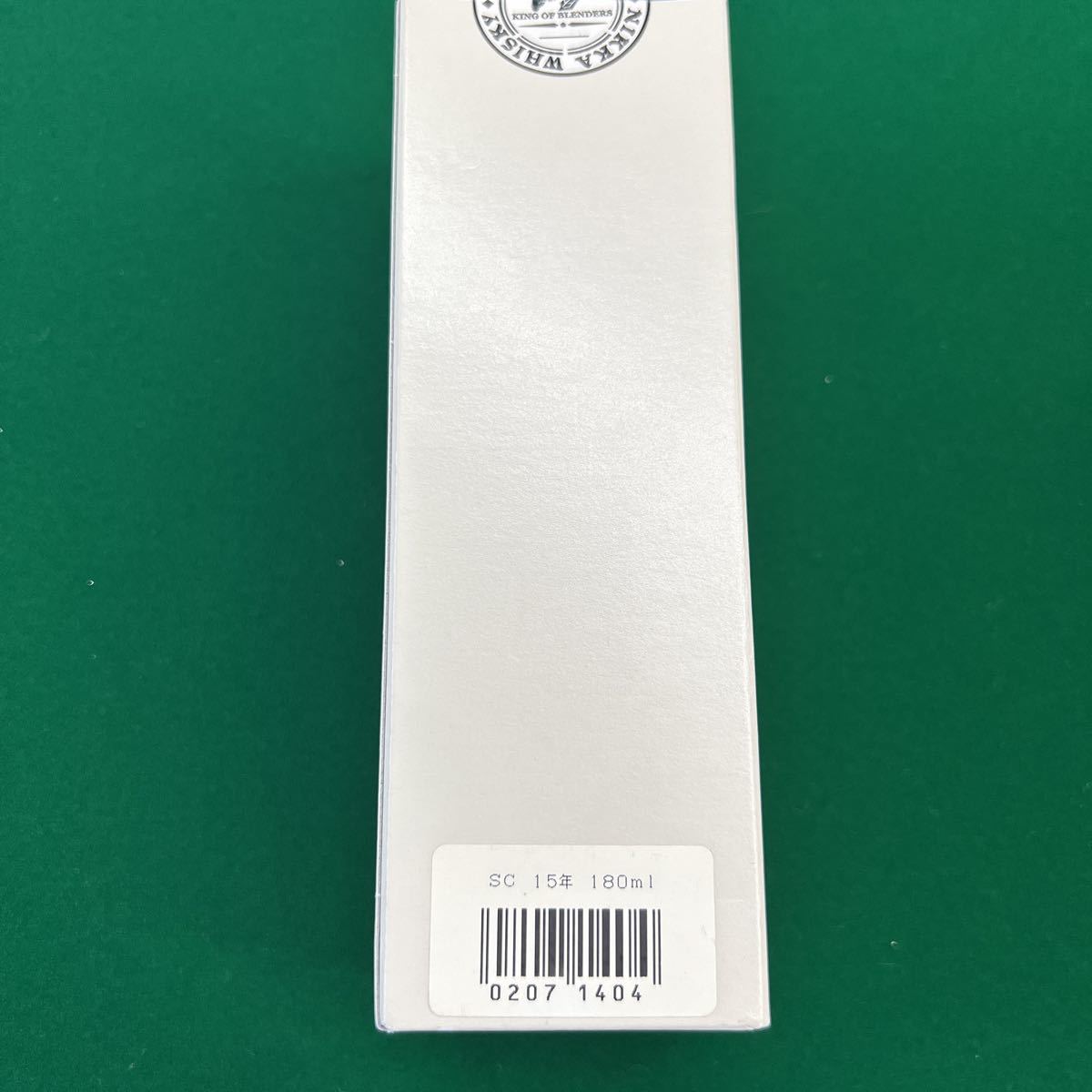 Yahoo!オークション - NIKKA WHISKY 15年 酒 原酒 180ml 外箱未開封