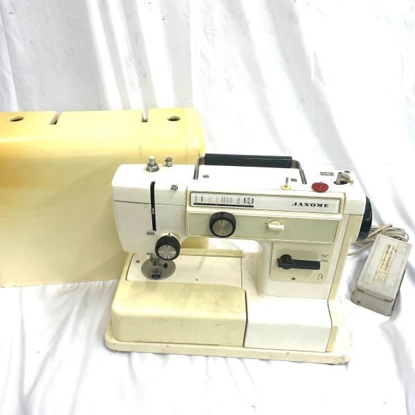 Yahoo!オークション - 通電確認済 JANOME ジャノメ MODEL 620 ミシン ...