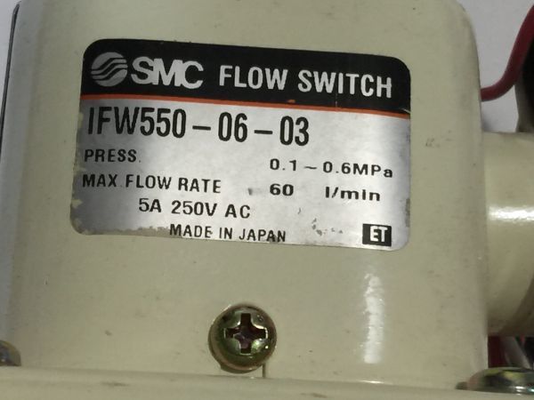 Yahoo!オークション - SMC FLOWスイッチ IFW550-06-03 5A 250V AC 未使...