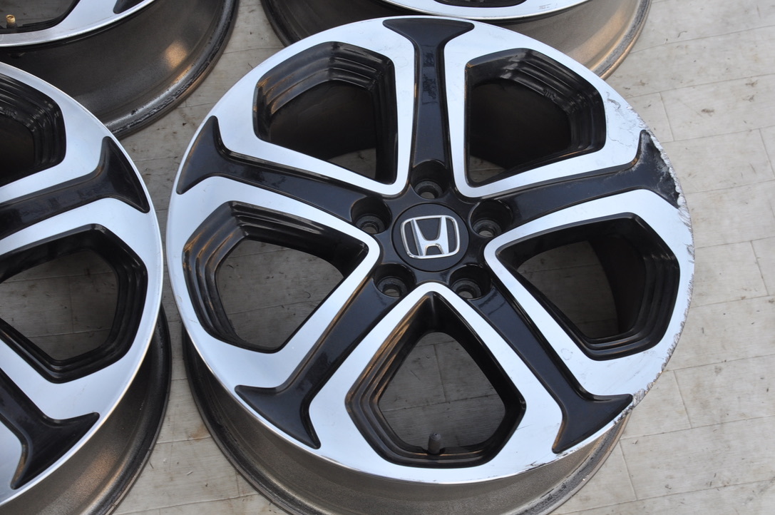 ホンダ ヴェゼル純正 4本 ENKEI ブラックポリッシュ 17×7J+55 エンケイ製 オデッセイ ステップワゴンなどに(純正品)｜売買されたオークション情報、yahooの商品情報を ...