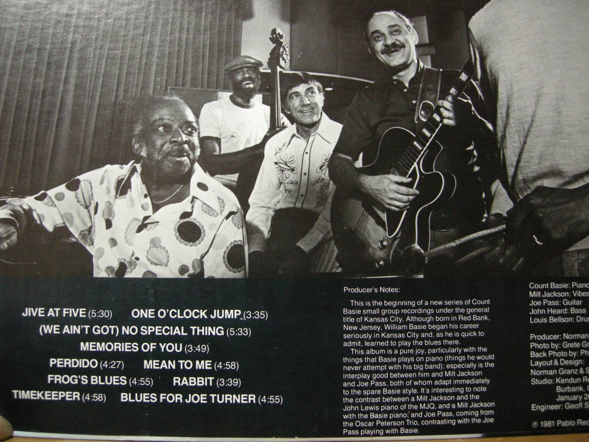 Yahoo!オークション - Count Basie/Kansa City 5 koike