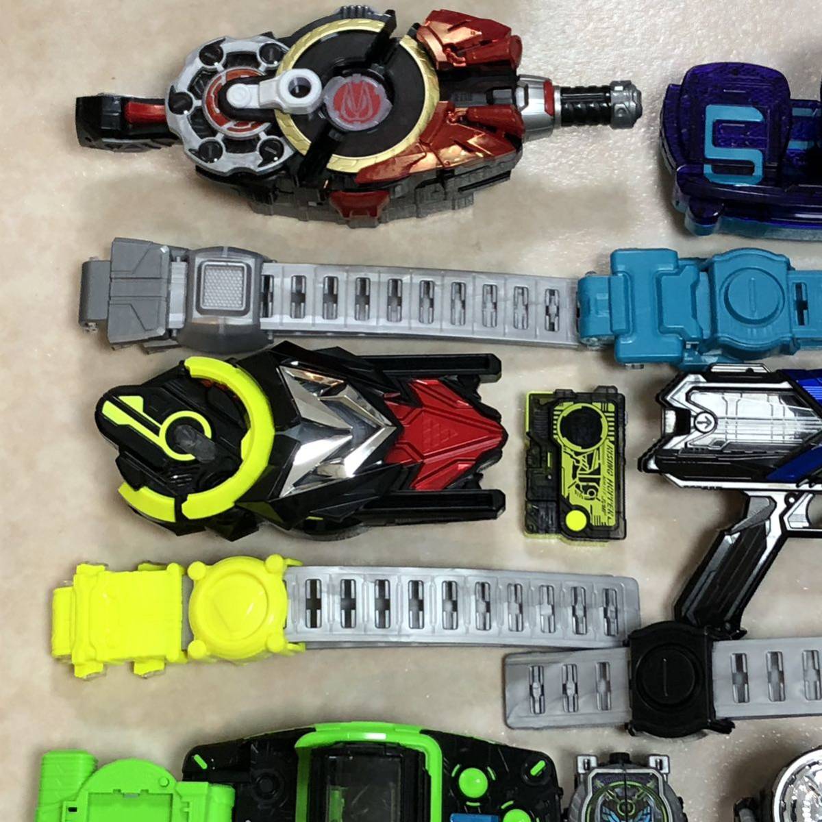 1円 仮面ライダー Dx版変身ベルト 16セット ギーツ リバイス セイバー ゼロワン ジオウ ビルド エグゼイド ゴースト 鎧武他 仮面
