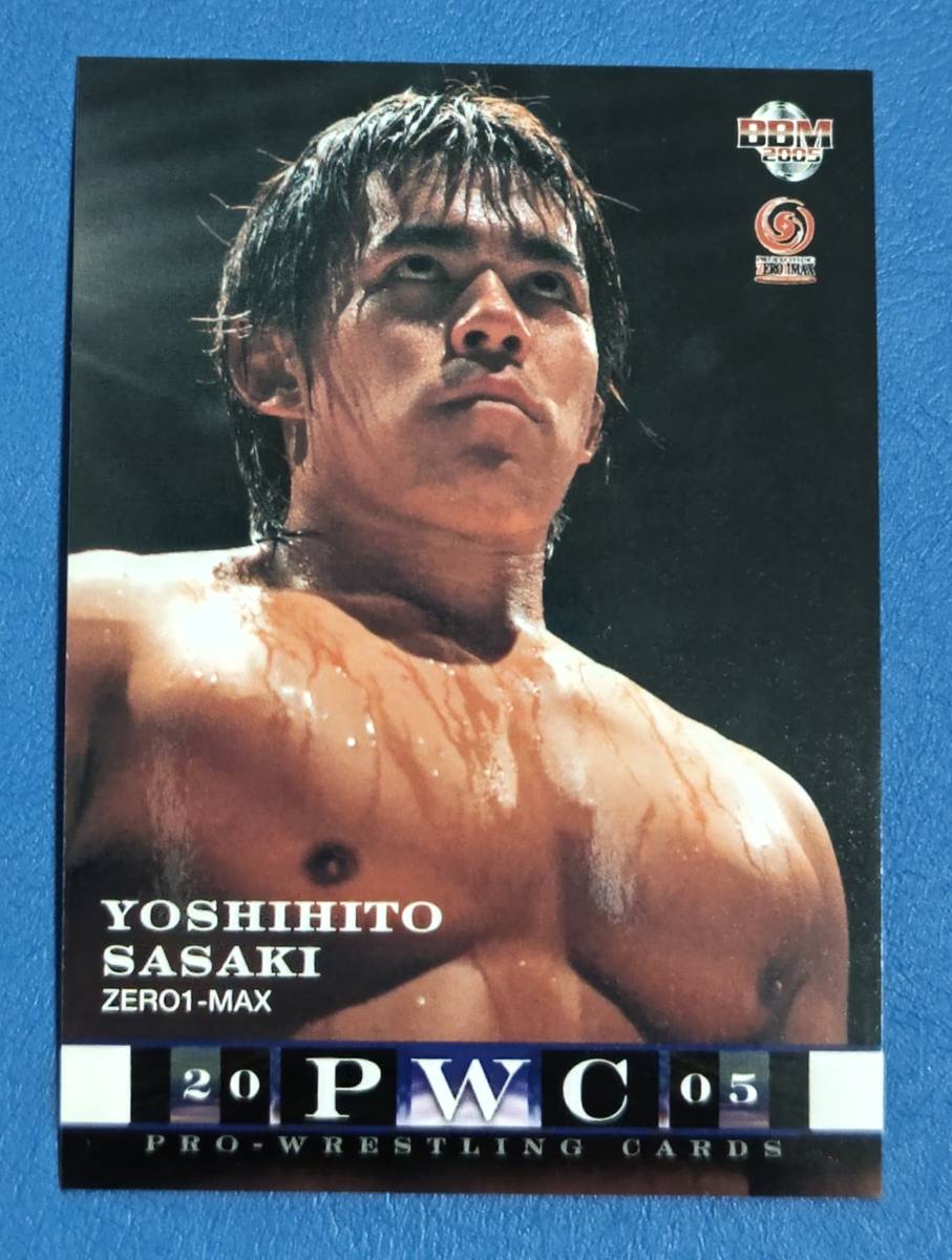 日本代購代標第一品牌【樂淘letao】－BBMプロレスカード2005#151 佐々木義人 ZERO-1MAX