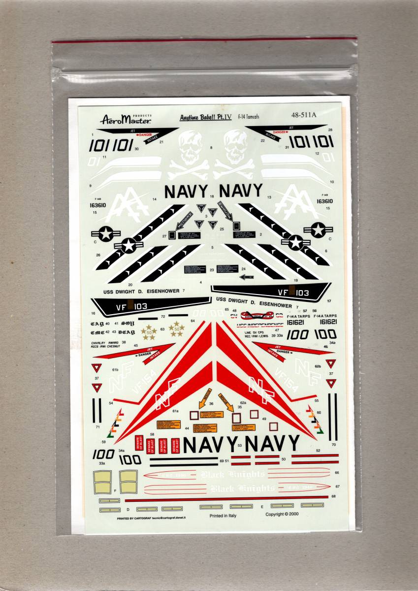 Yahoo!オークション - AeroMaster Decals 48-511 Anytime Babe Pt. IV