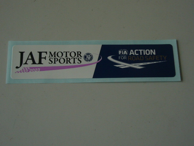 Yahoo!オークション - JAFモータースポーツステッカー2023/新品