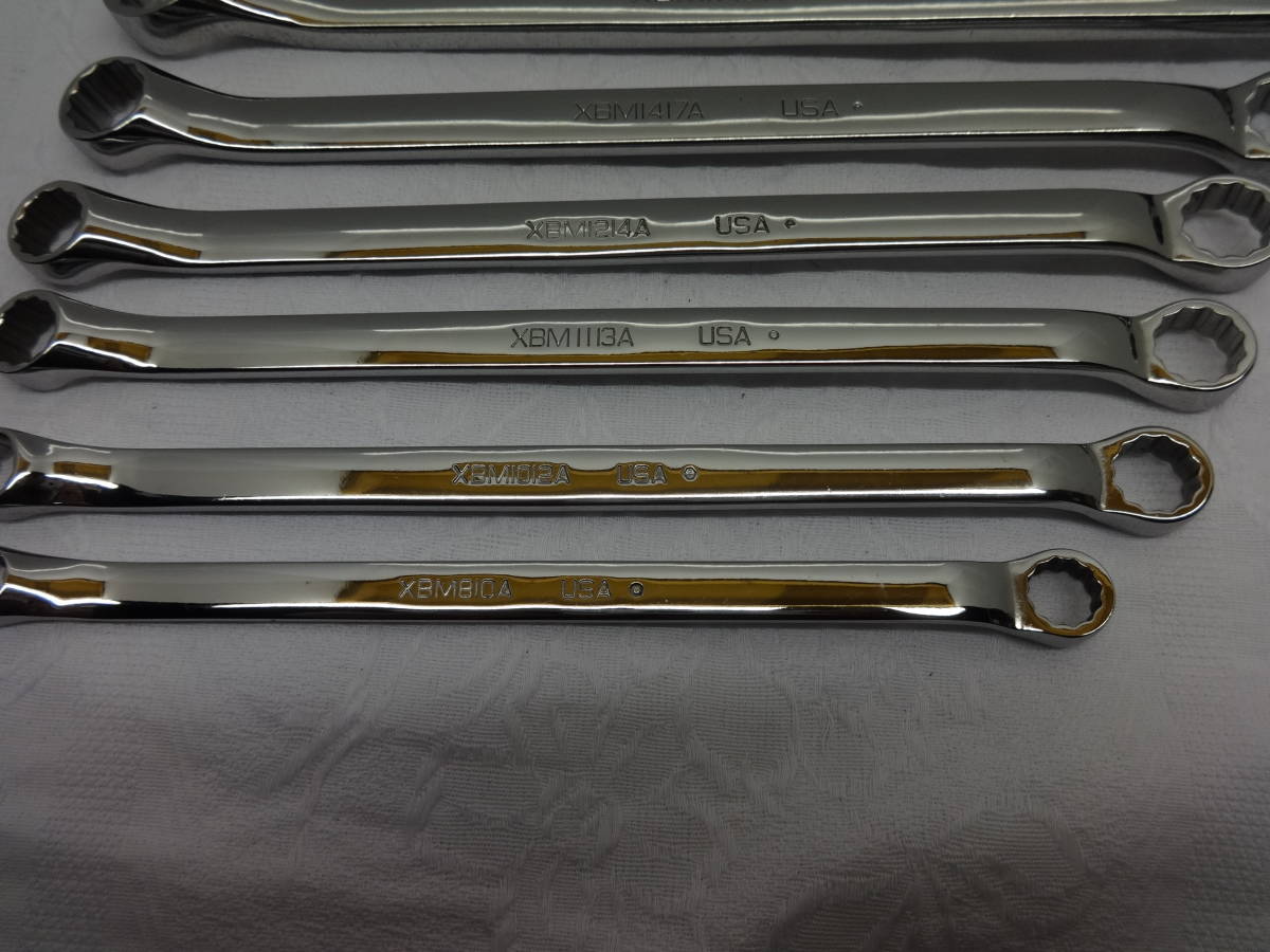 Yahoo!オークション - P054 Snap-on スナップオン メガネレンチ セット...