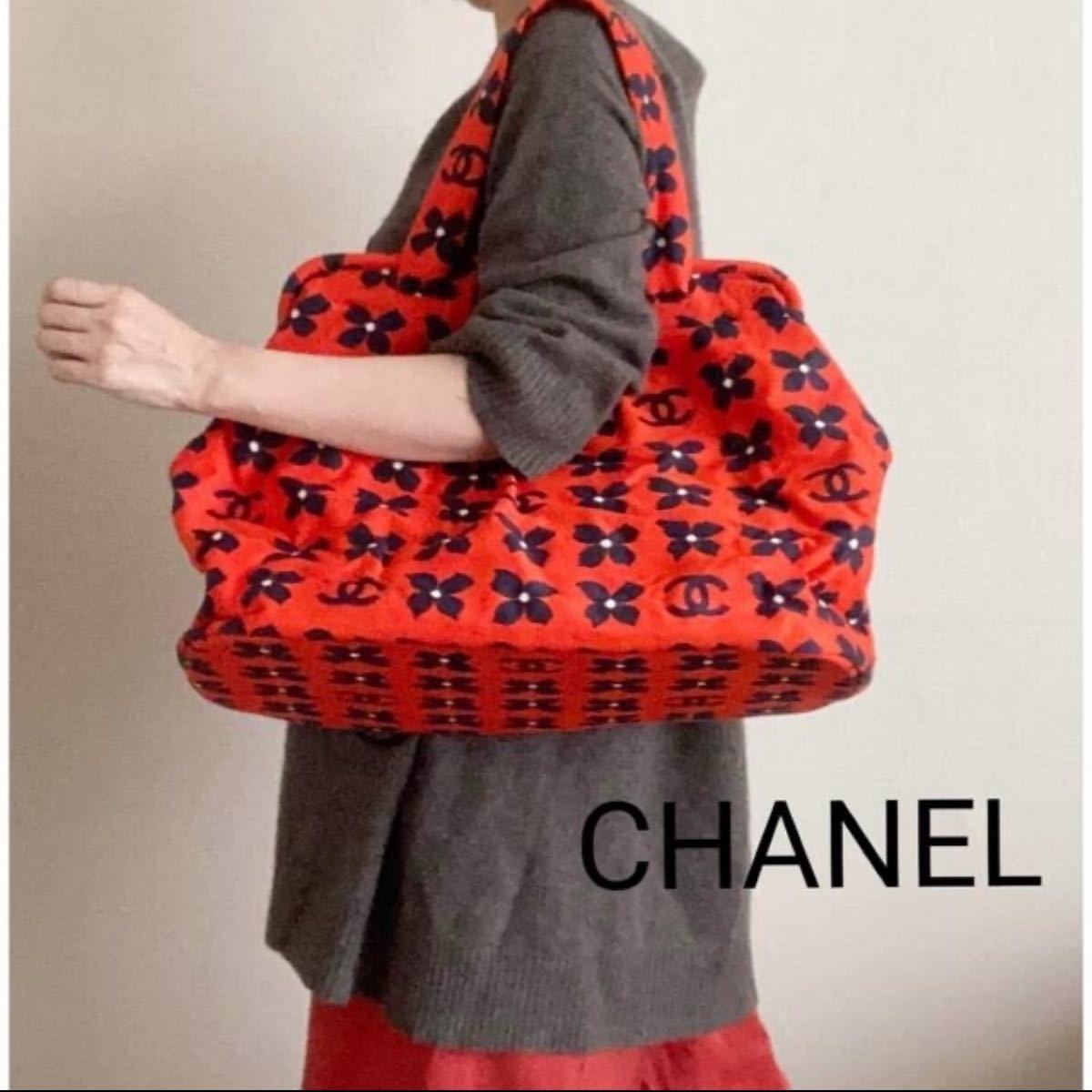 美品 CHANEL シャネル がま口 バッグ ココ BAG 花柄 キャンバス 美品 CHANEL シャネル がま口 バッグ ココ BAG 花柄 キャンバス
