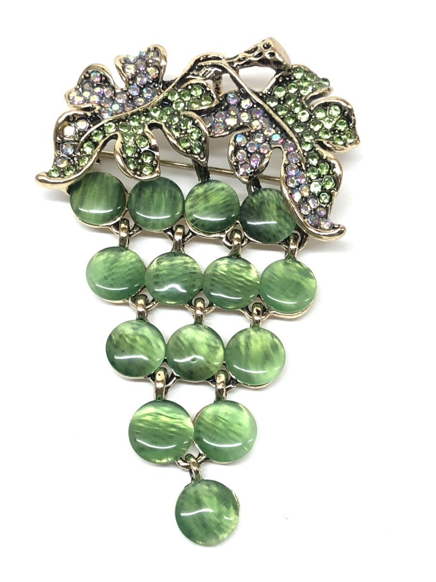 Yahoo!オークション - Rhinestone Brooch 741