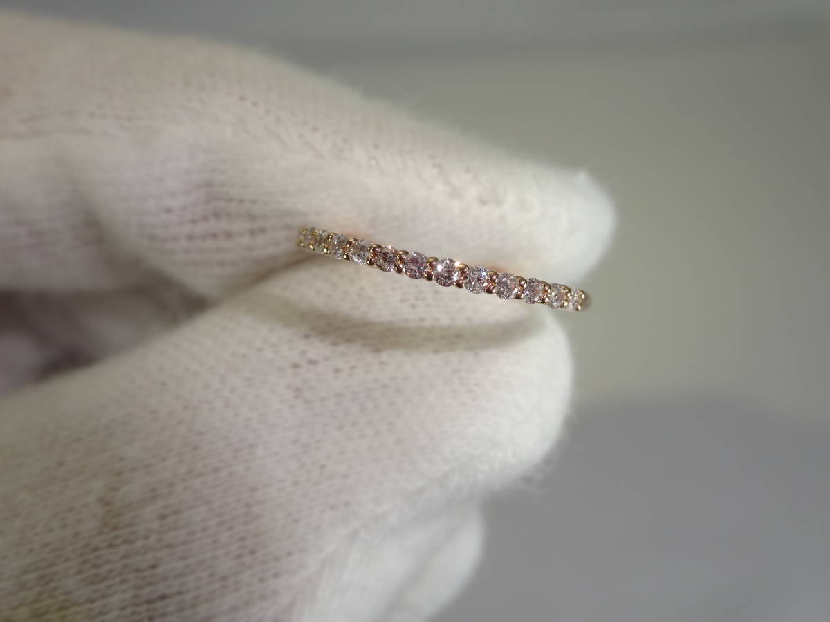 Yahoo!オークション - canal 4℃ K10(PG) ハーフ エタニティ 約3.0号...