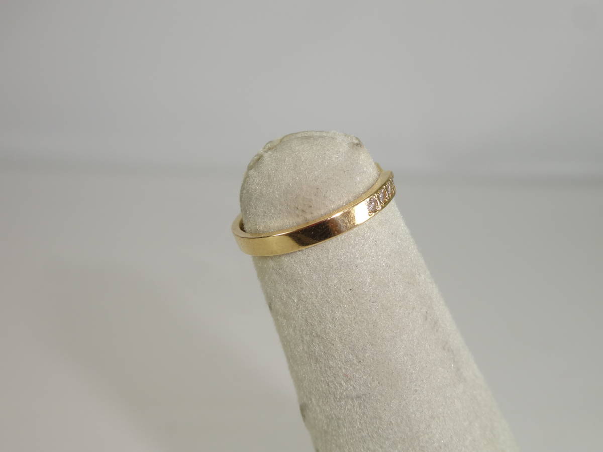 Yahoo!オークション - ete エテ K18(YG) ダイヤ 0.04 約0.6～0.8号位 ...