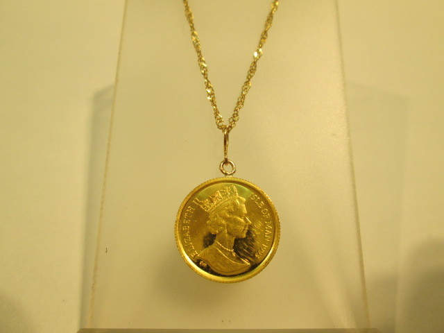 お得 税込価格 k24 マン島 エリザベス女王 コイン 1/25oz 1.24g K18 ネックレス 1.26g 40cm(イエローゴールド)｜売買されたオークション情報、yahooの商品情報 ...