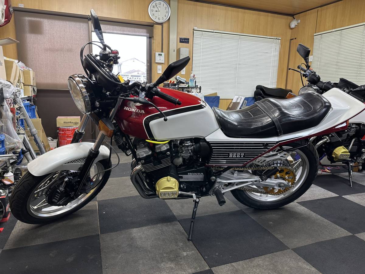 Cbx400f 室内保管 レストア 車検2年付き 類別枠内 Gt380・cbr400f・z400fx・gs400 中古 のヤフオク落札情報