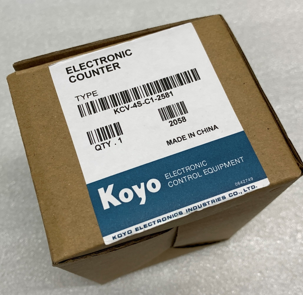 Yahoo!オークション - KOYO 電子カウンタ プリセットカウンター KCV-4...