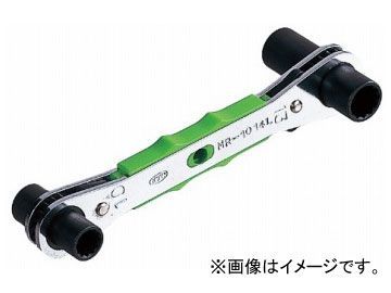 Yahoo!オークション - KTC 4サイズ板ラチェットレンチ（ロング） MR-08...