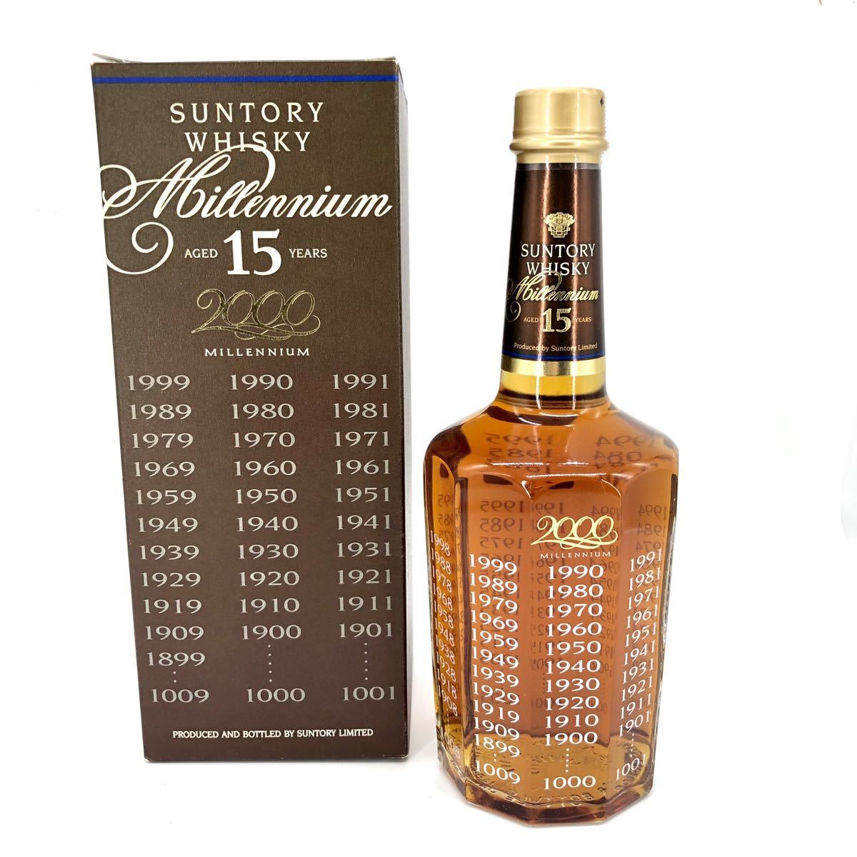 Yahoo!オークション - Y-9 SUNTORY サントリー MILLENNIUM WHISKY ミレ...