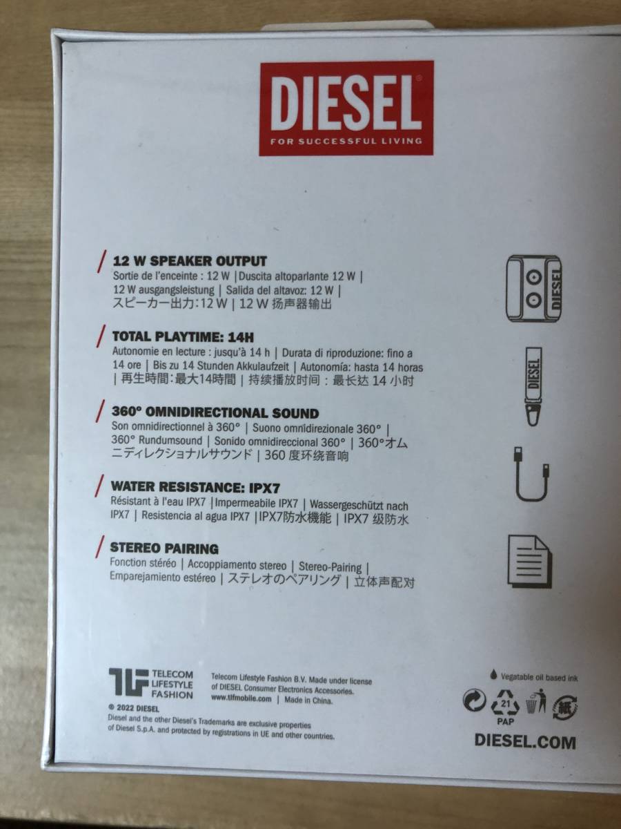 Yahoo!オークション - DIESEL ディーゼル Bluetooth スピーカー