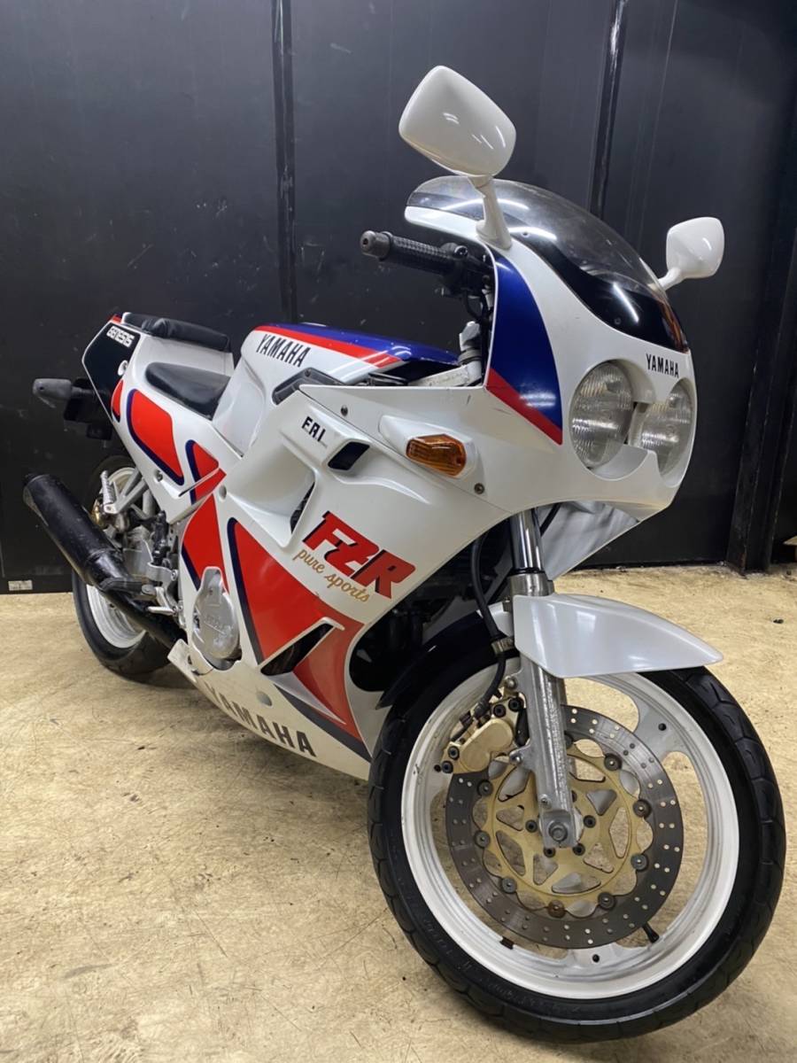 Yahoo!オークション - ヤマハ FZR250 2KR 21554㎞ エンジン実働 通勤・...