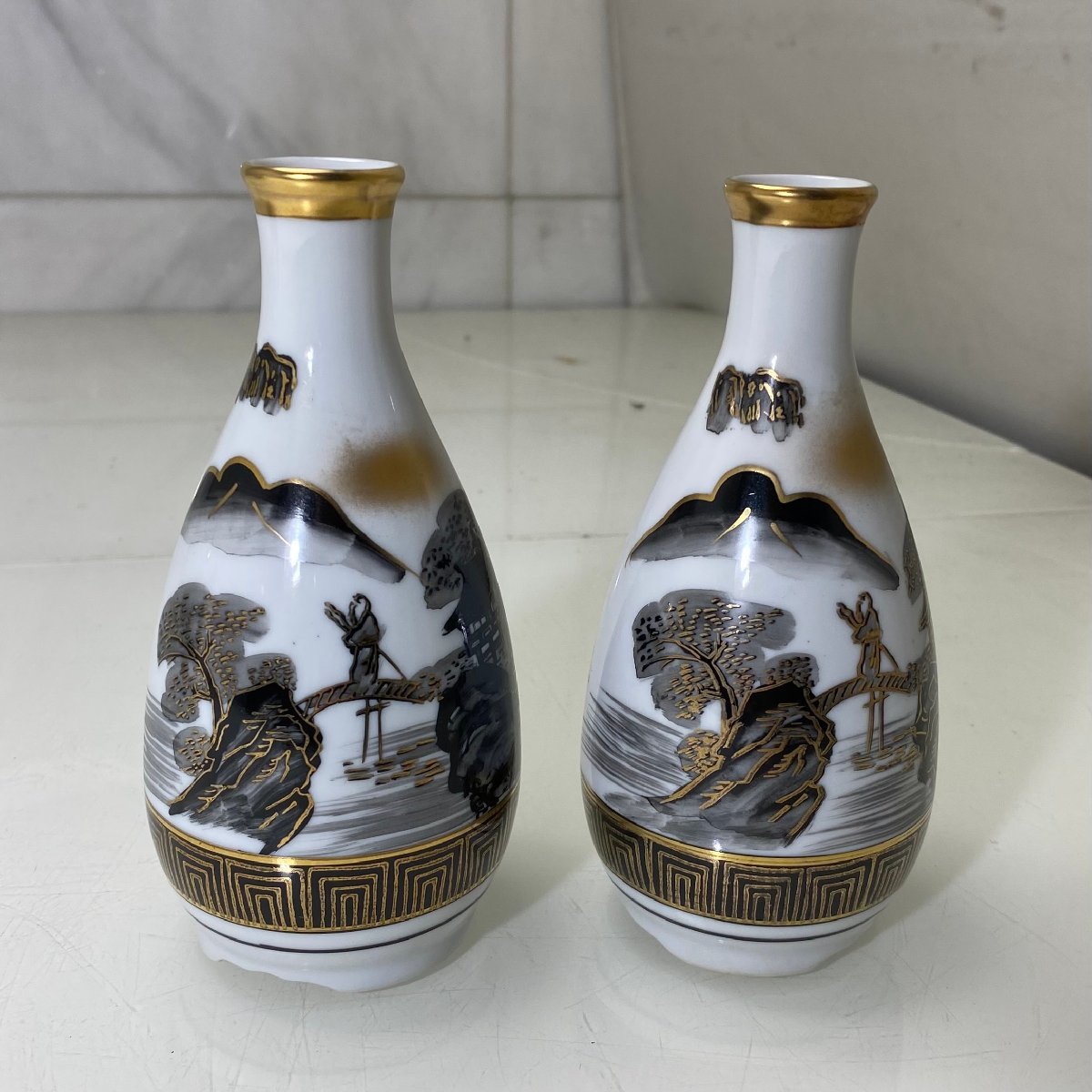 Yahoo!オークション - M 九谷焼 生山 徳利 2点セット 酒 酒器 伝統工...