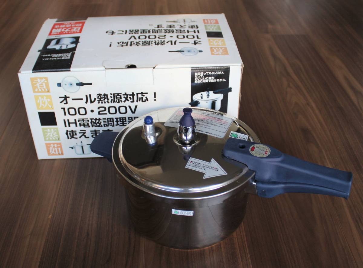 ドウシシャ 圧力鍋 CRESS DELUX 3L 約4合炊き 3SN-0707 オール熱源対応(圧力鍋)｜売買されたオークション情報、yahooの商品情報をアーカイブ公開 - オークファン ...