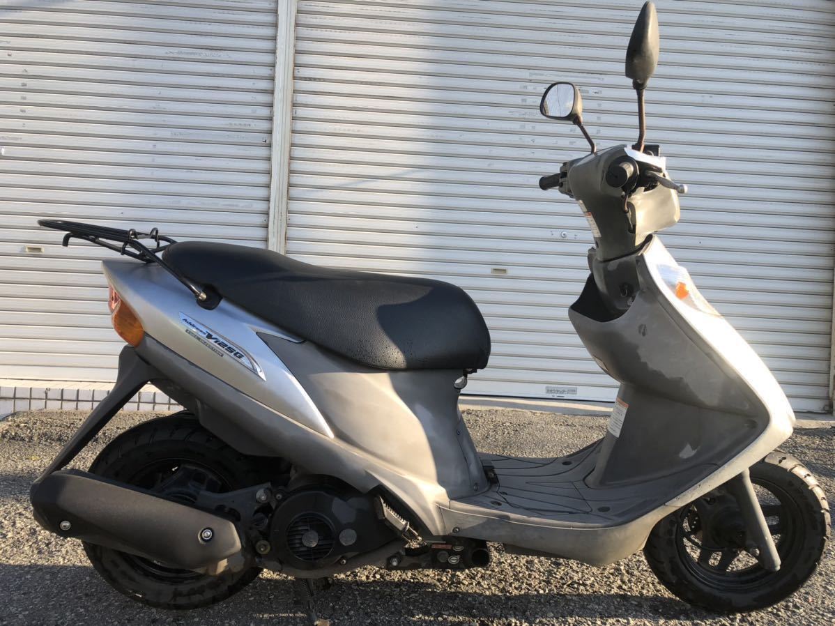 Yahoo!オークション - スズキ アドレスV 125G オイル交換 バッテリー新...